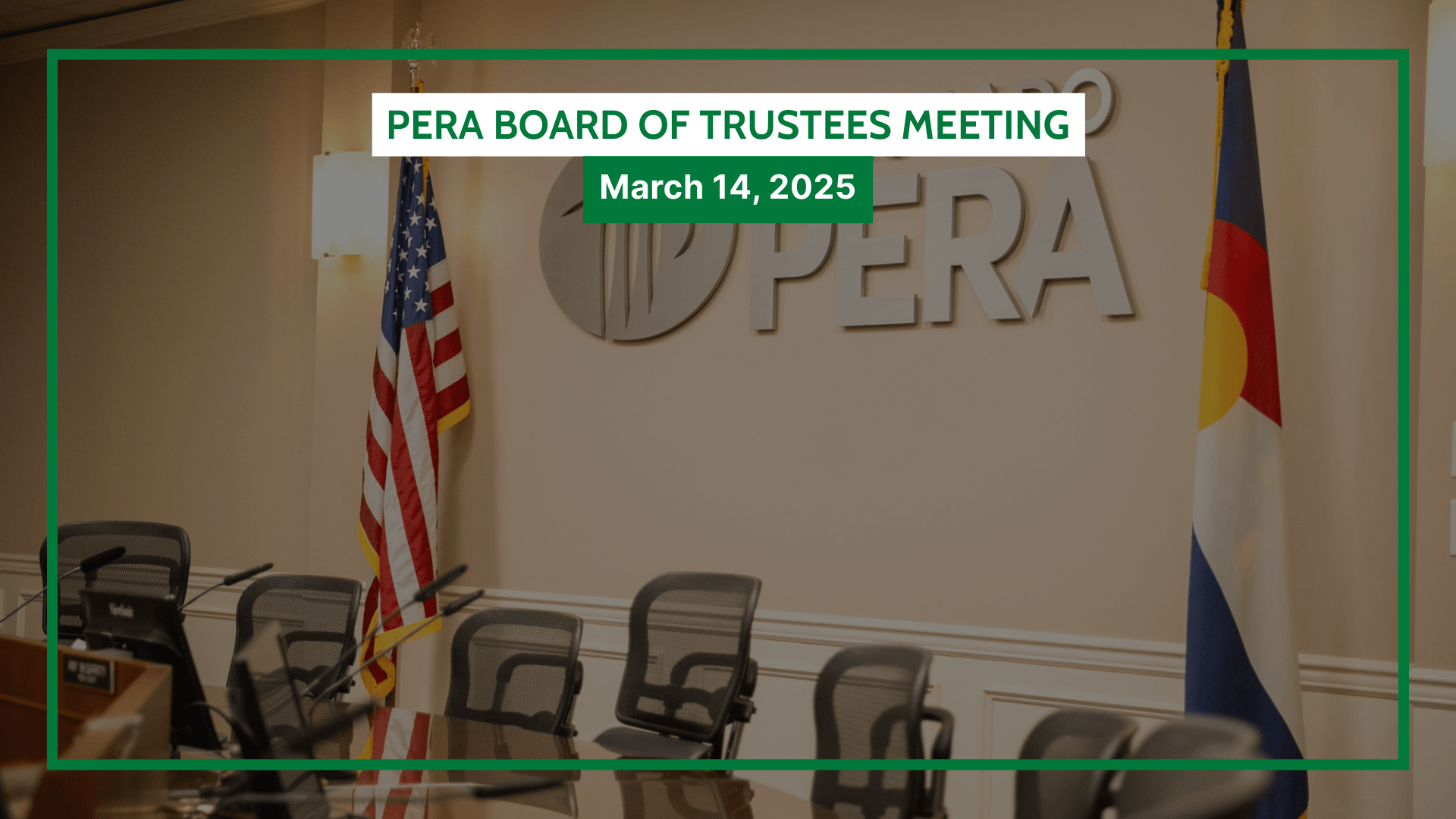 PERA Board Adopts New Strategic Plan at March 2025 Meeting | PERA On ...